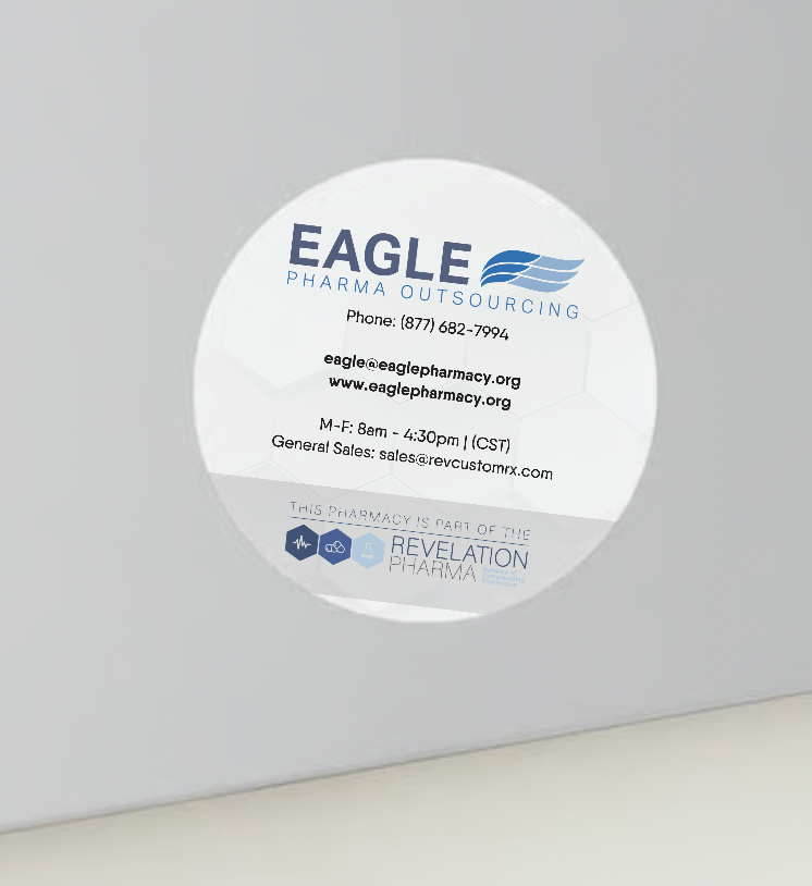Eagle Outsourcing Stickers – Revelation Marketing